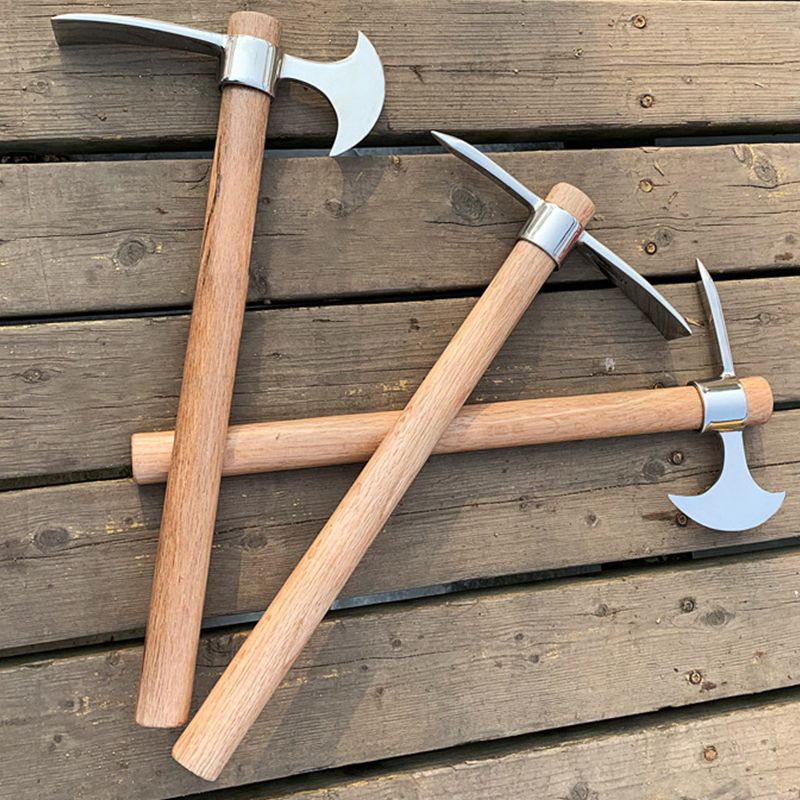 Edelstahl-Spitzhacke Doppelkopf-Spitzhacke – comejune