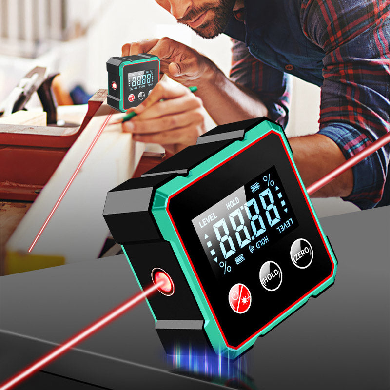 Magnetischer digitaler Winkelmesser mit elektronischem Laser – comejune